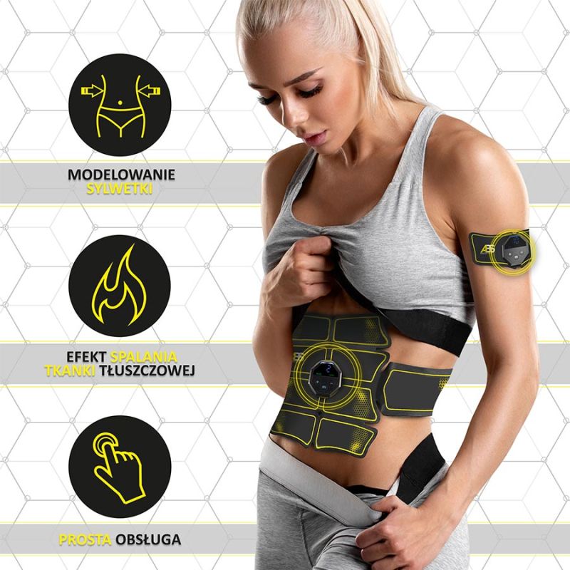 Elektrostymulator mieśni Abs Master Pro Super - Sklep ABCfitness.pl ...